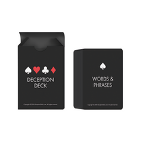 Deception Deck: 52 Flash Cards for Lie Detection