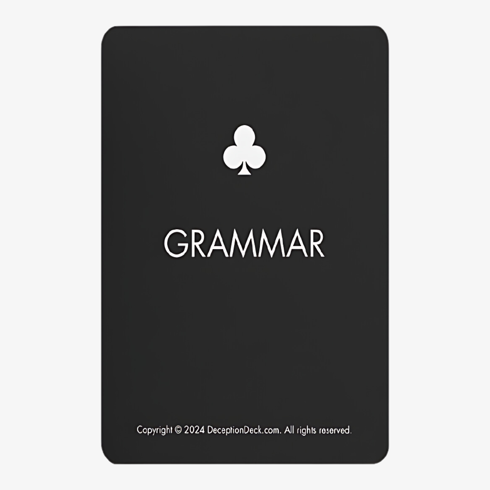 Deception Deck 52 Flash Cards For Lie Detection