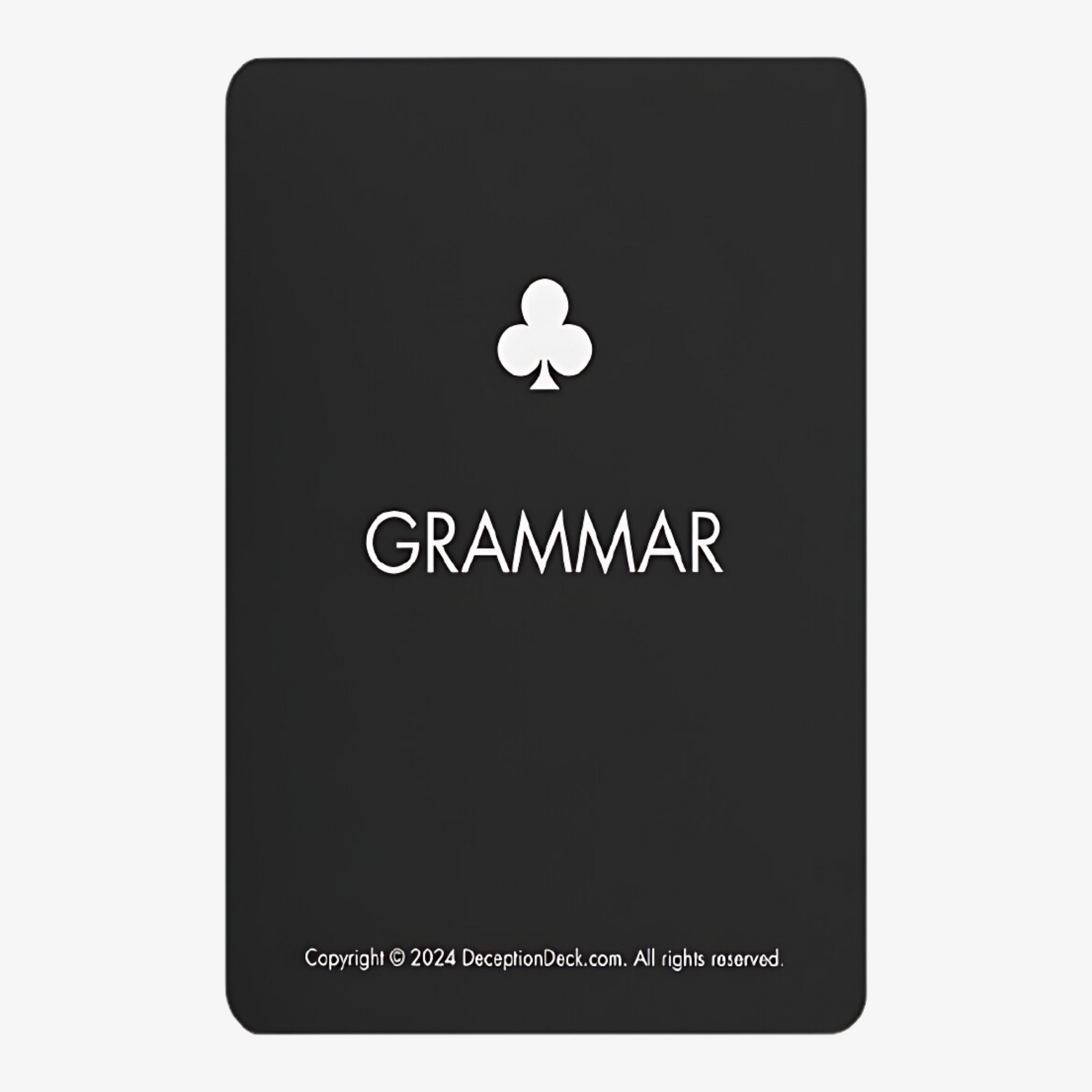 Deception Deck: 52 Flash Cards for Lie Detection