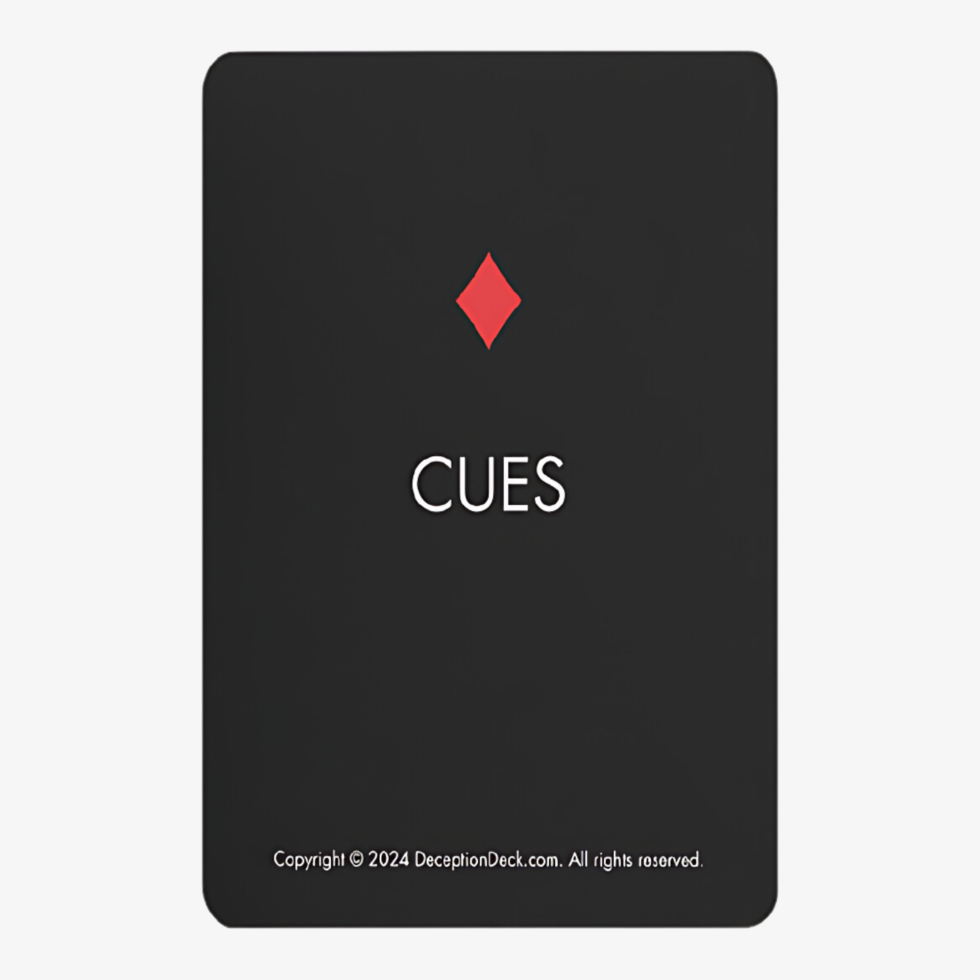 Deception Deck: 52 Flash Cards for Lie Detection